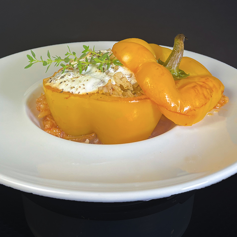 GEFÜLLTE PEPERONI MIT GEMÜSEREIS – FEL!X KITCHEN